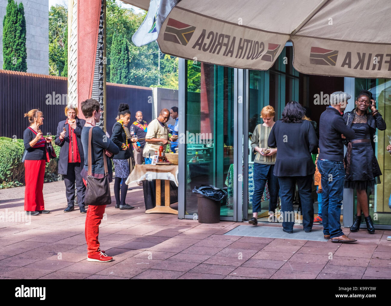 Berlin, Germany. 22nd September 2017. South Africans living in Berlin ...
