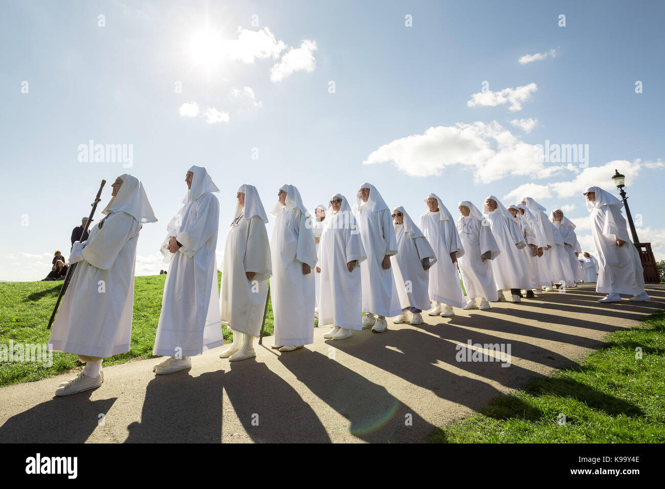 London, UK. 22nd Sept, 2017. British Druid Order celebrate 300 years of ...