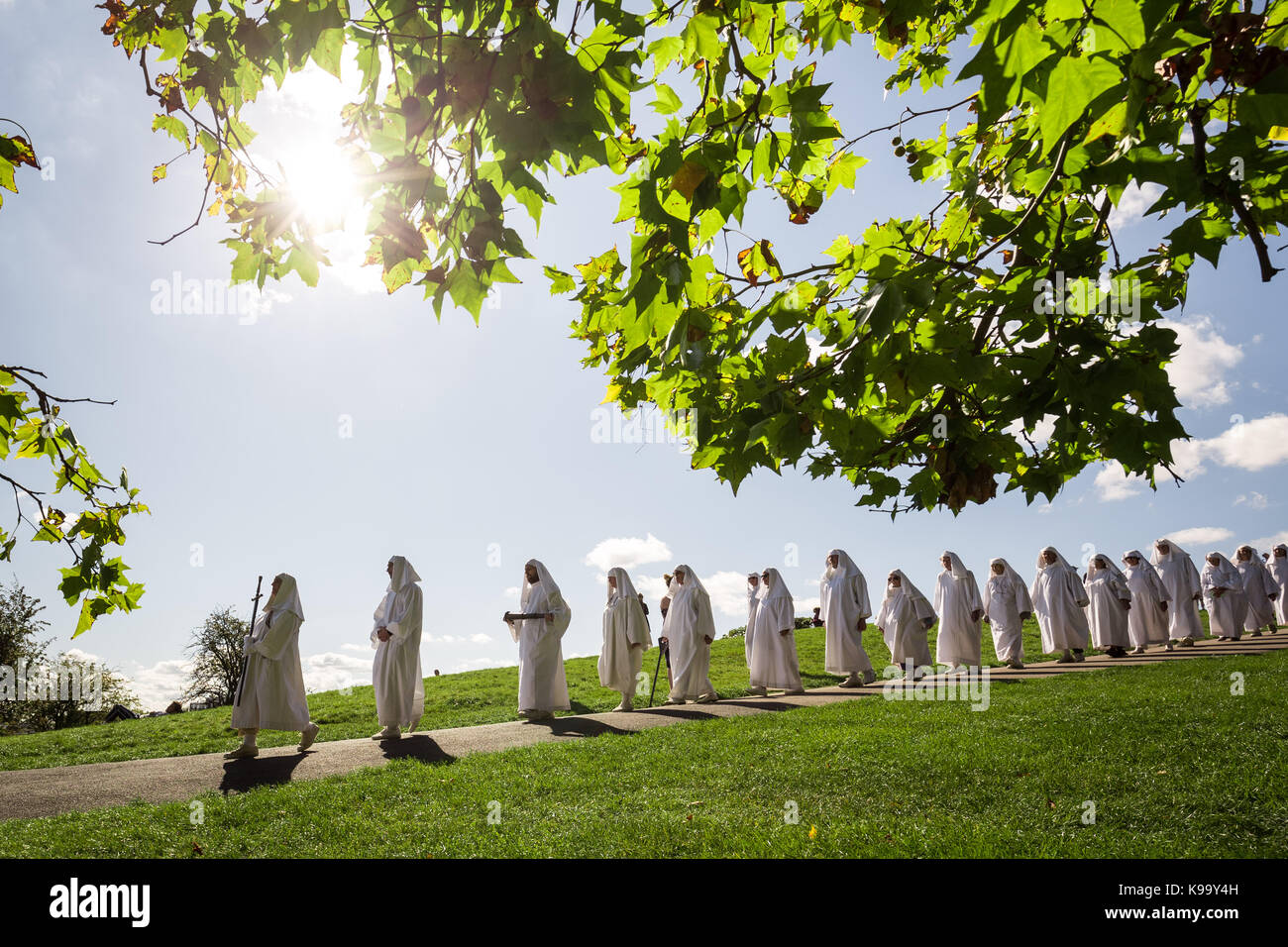 London, UK. 22nd Sept, 2017. British Druid Order celebrate 300 years of ...