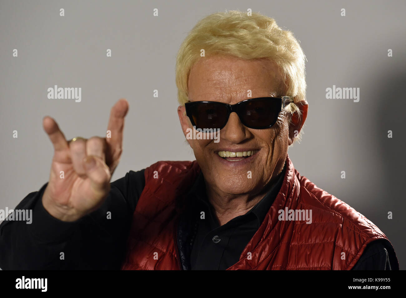 EXCLUSIVE - The folk singer Heino seen during a photo shooting during ...
