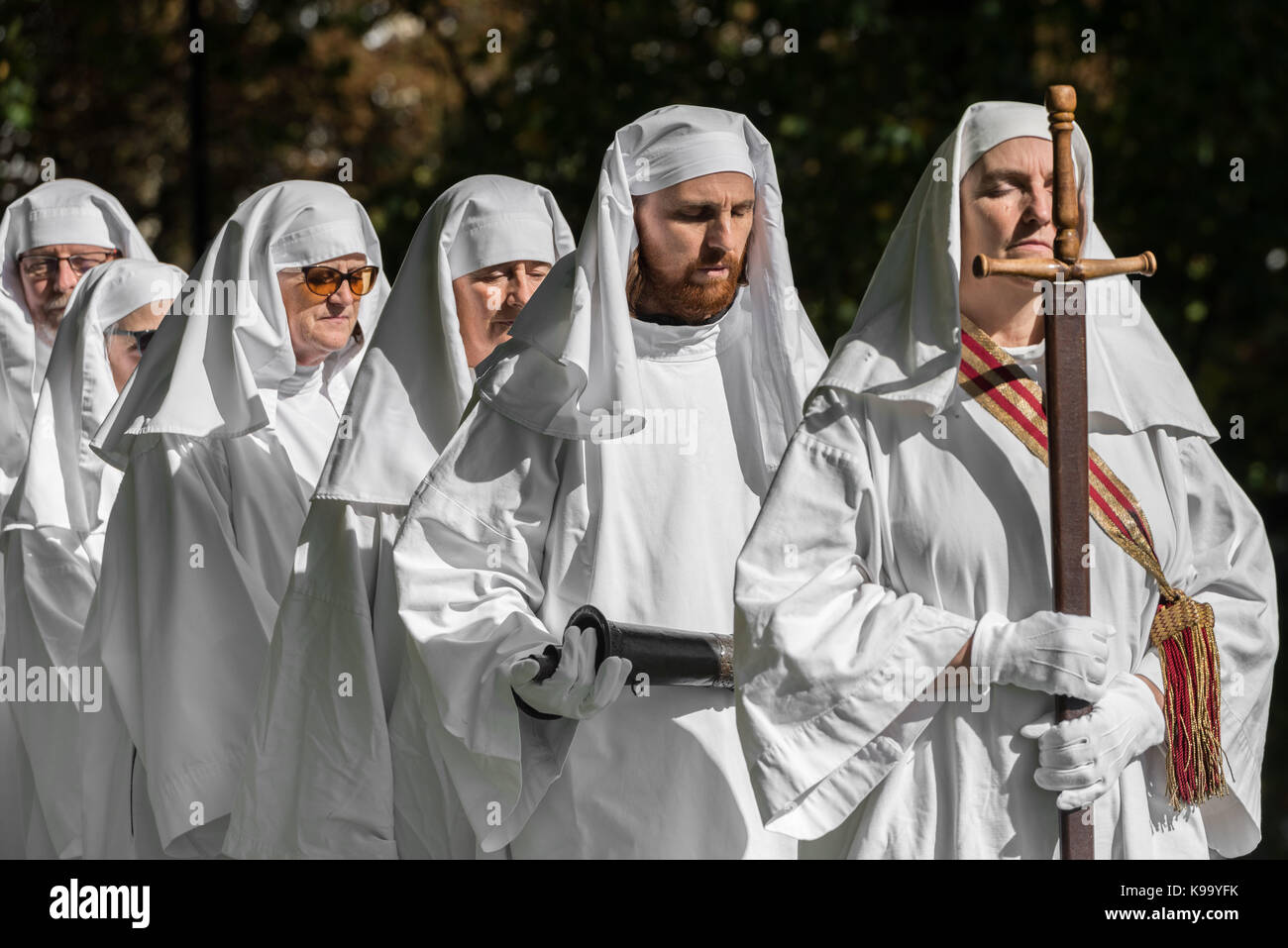 London, UK. 22nd Sept, 2017. British Druid Order celebrate 300 years of ...