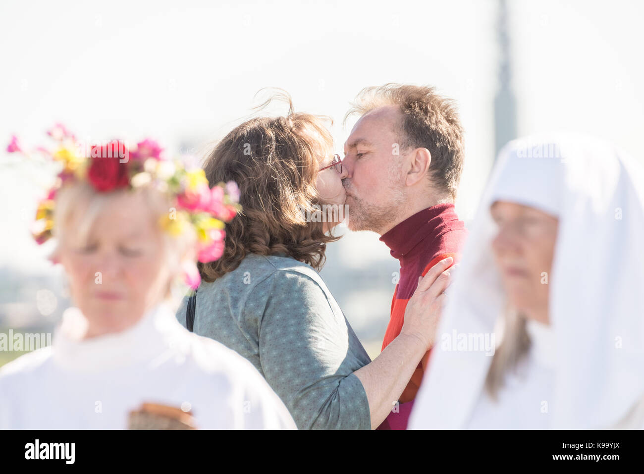 London, UK. 22nd Sept, 2017. British Druid Order celebrate 300 years of ...