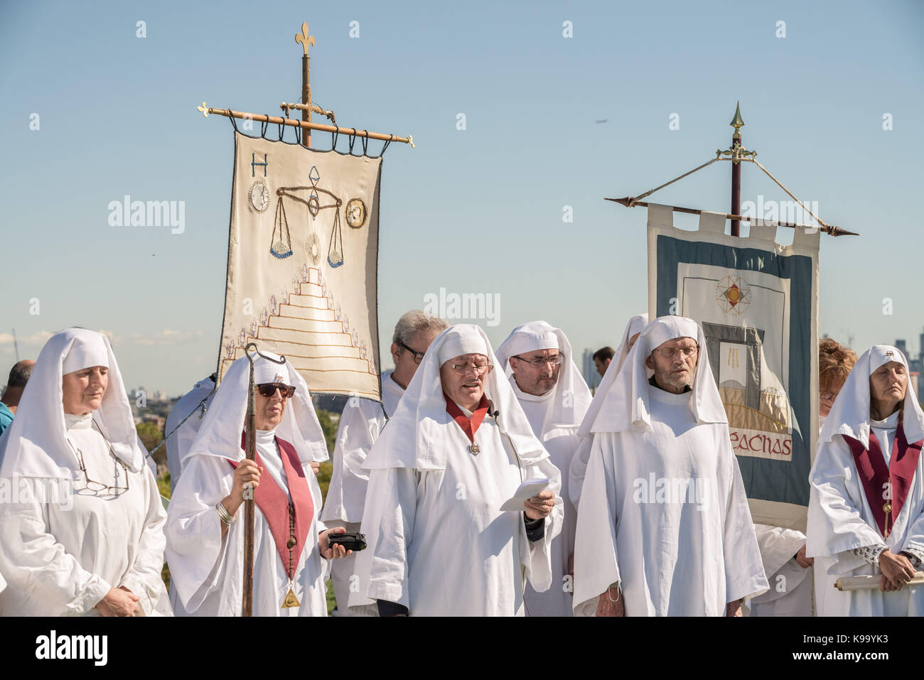 London, UK. 22nd Sept, 2017. British Druid Order celebrate 300 years of ...