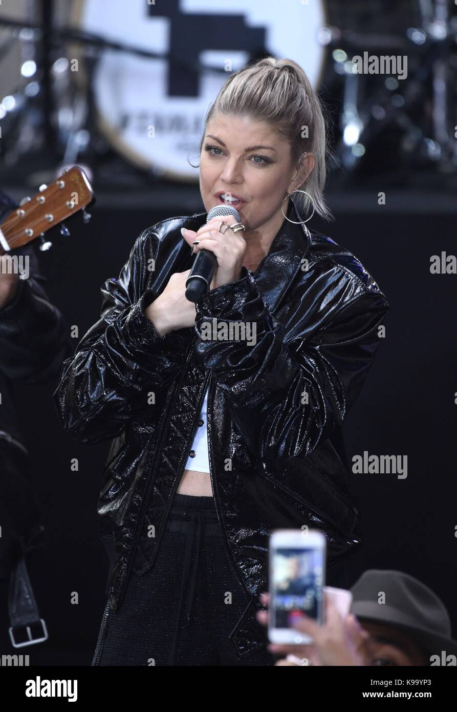 New York, NY, USA. 22nd Sep, 2017. Fergie, Stacy Ferguson on stage for ...
