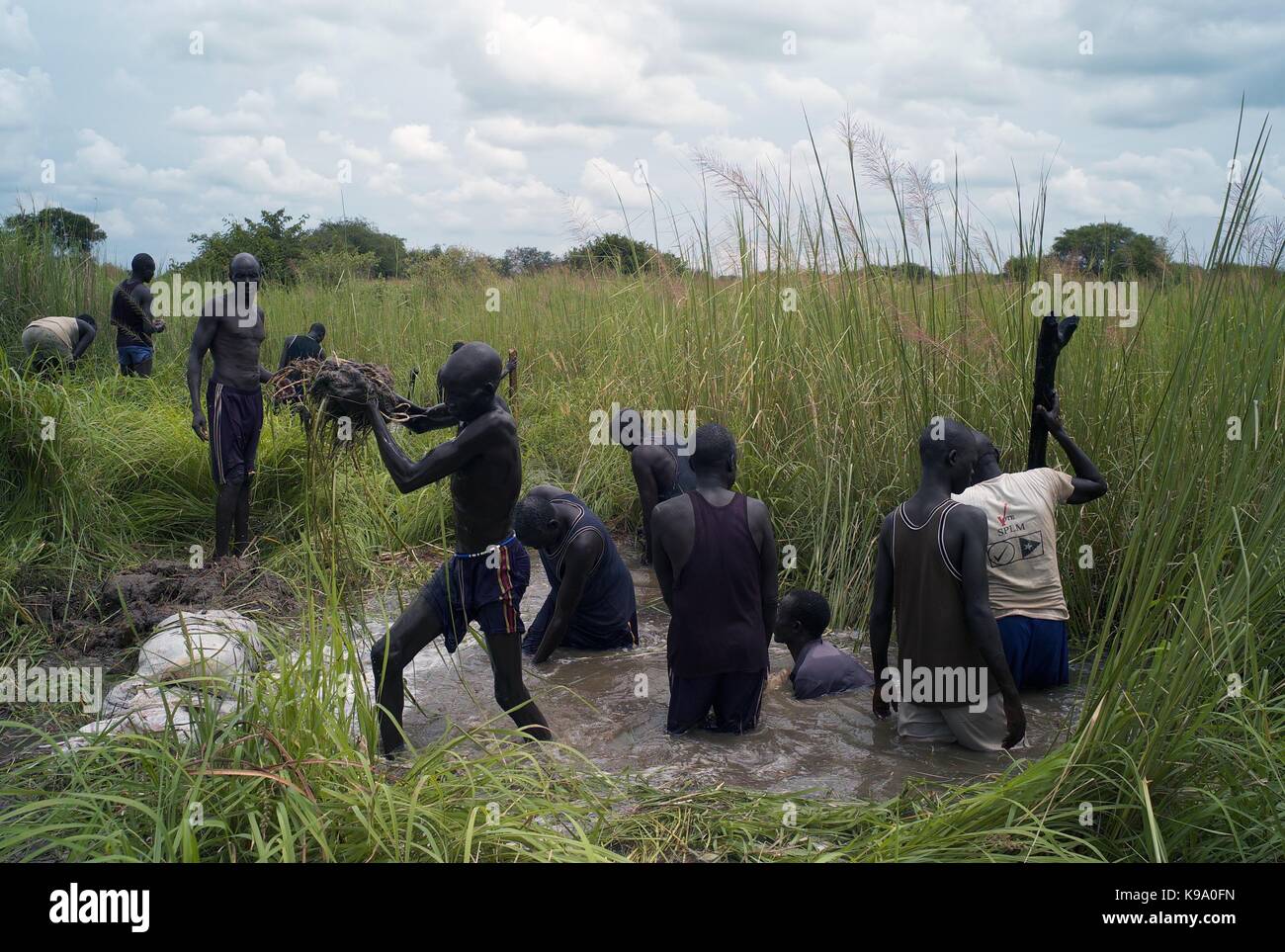 August 29, 2014 - Machdeng Village - Baidit Payam, Bor County, South ...