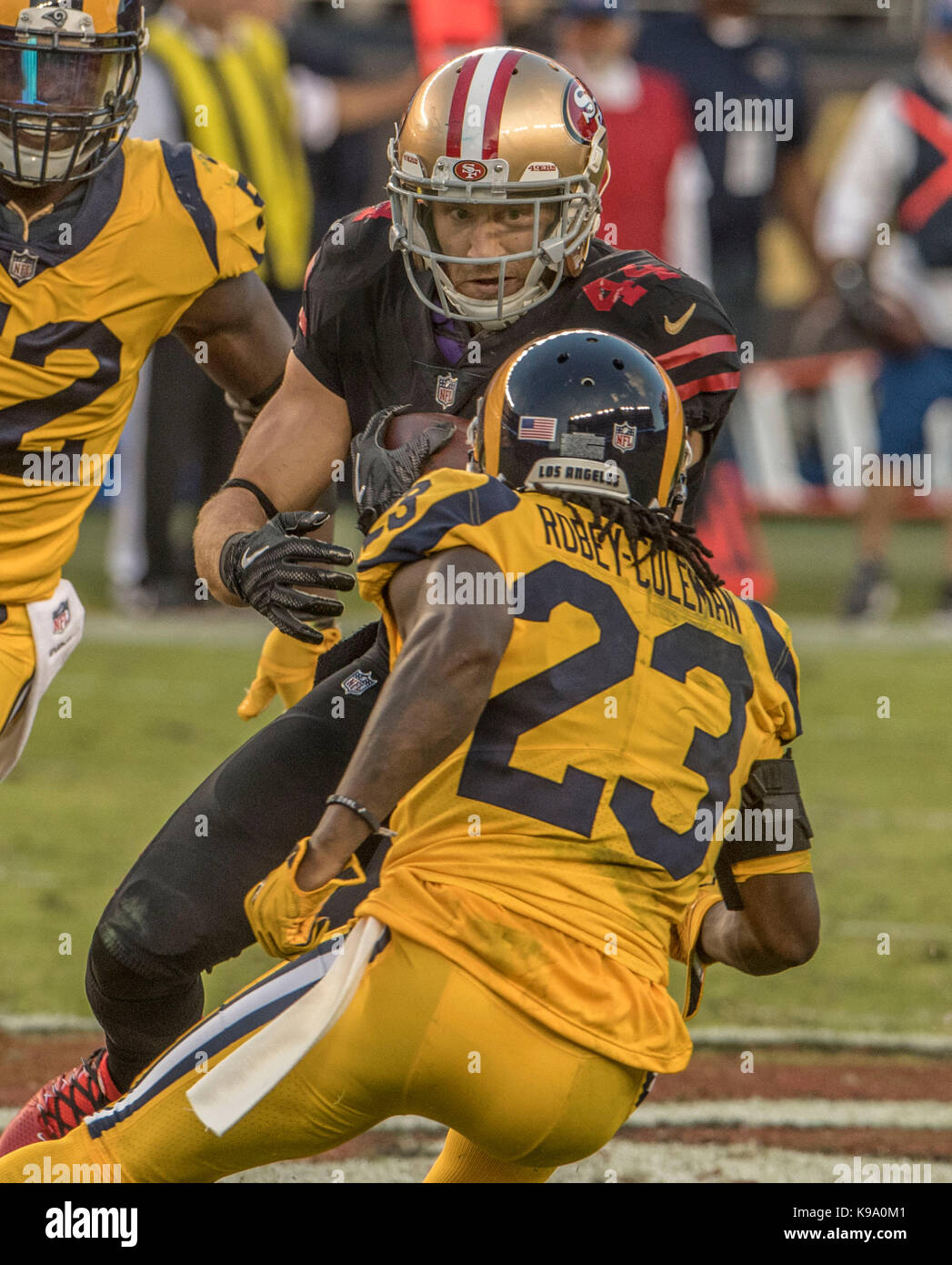 Santa Clara, California, USA. 21st Sep, 2017. San Francisco 49ers ...