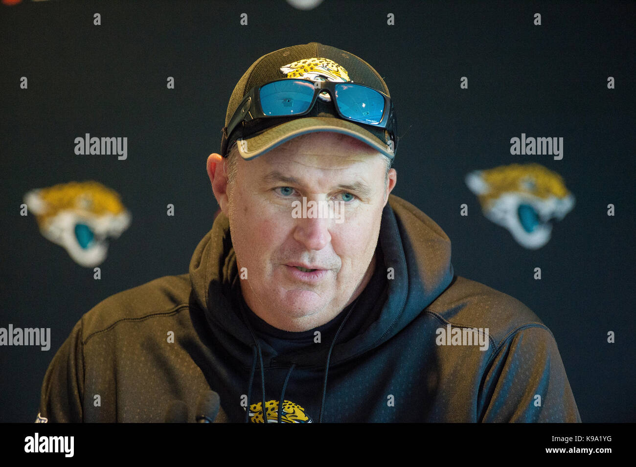 NFL Jacksonville Jaguars practice at Allianz Park Stock Photo - Alamy