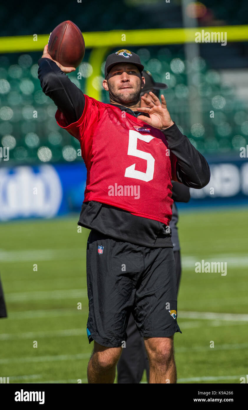 NFL Jacksonville Jaguars practice at Allianz Park Stock Photo - Alamy