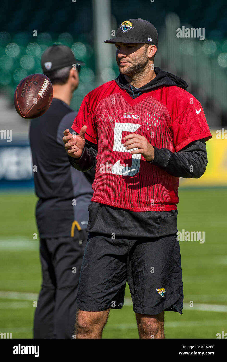 NFL Jacksonville Jaguars practice at Allianz Park Stock Photo - Alamy