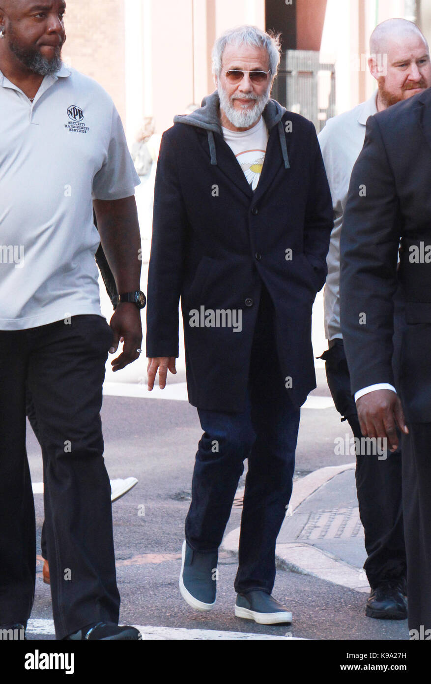 New York, NY, USA. 22nd Sep, 2017. Yusuf Islam at Build Series ...