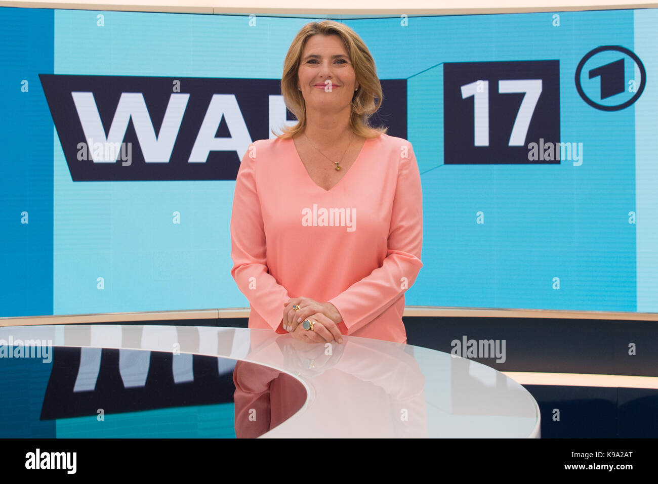 Berlin, Germany. 22nd Sep, 2017. Tina Hassel, 22.09.2017, Photo and ...