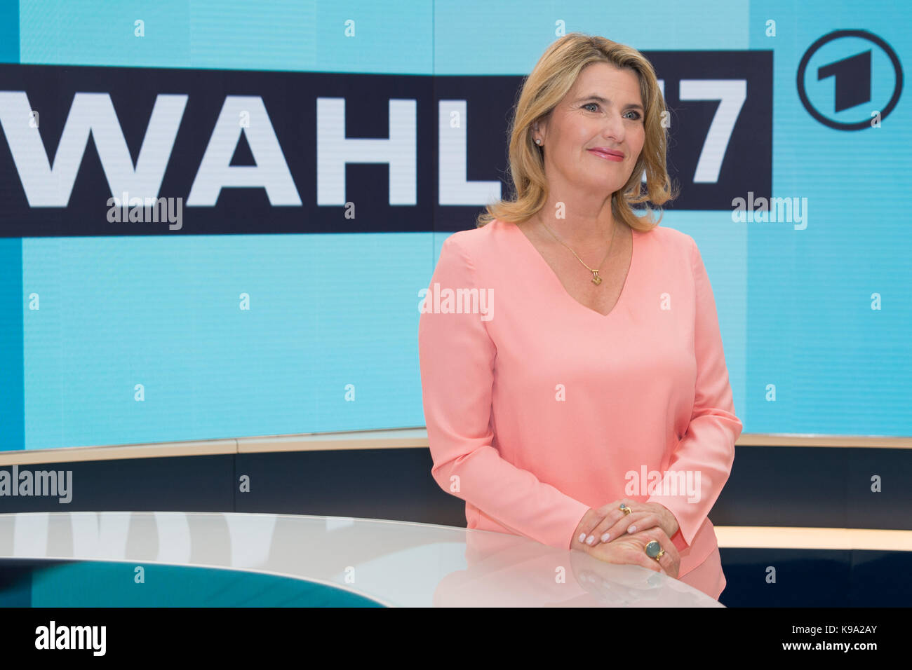 Berlin, Germany. 22nd Sep, 2017. Tina Hassel, 22.09.2017, Photo and ...