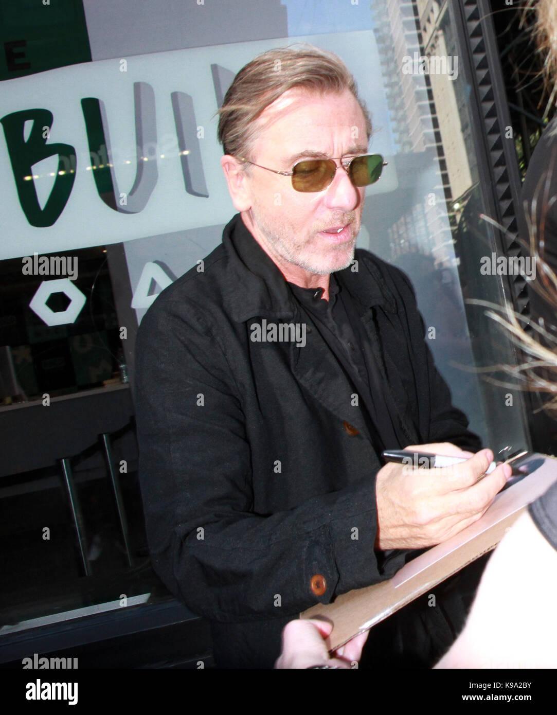 New York, NY, USA. 22nd Sep, 2017. Tim Roth at Build Series promoting ...