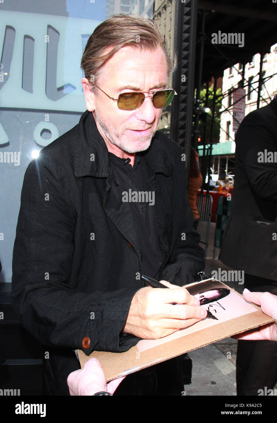 New York, NY, USA. 22nd Sep, 2017. Tim Roth at Build Series promoting ...