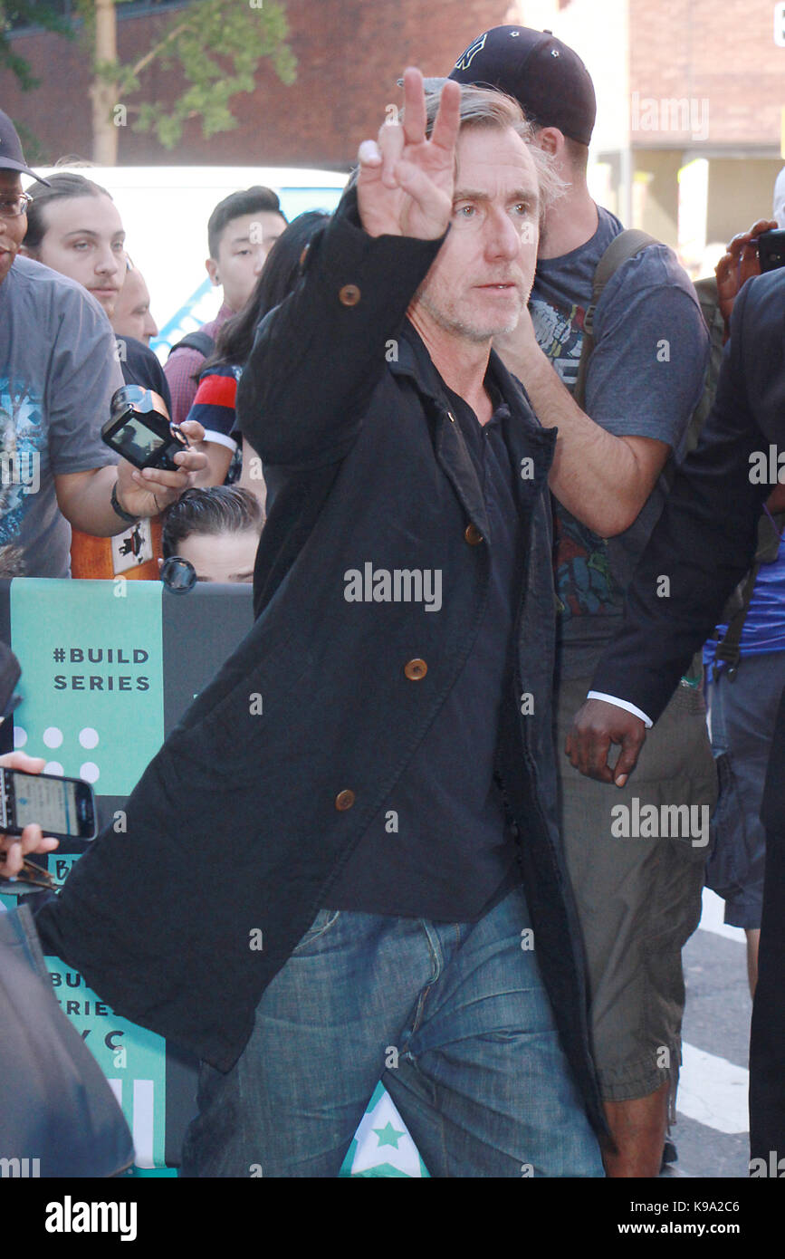 New York, NY, USA. 22nd Sep, 2017. Tim Roth at Build Series promoting ...