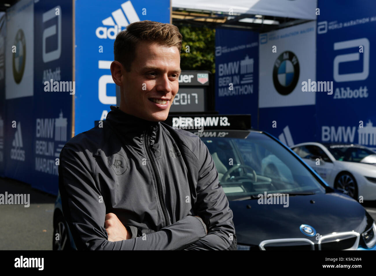 Berlin, Germany. 22nd September 2017. Philipp Pfleger from Germany ...