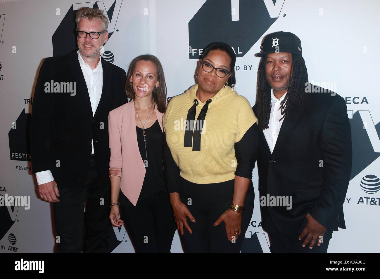 New York, NY, USA. 22nd Sep, 2017. Jon Sinclair, Keayr Braxton, Oprah ...