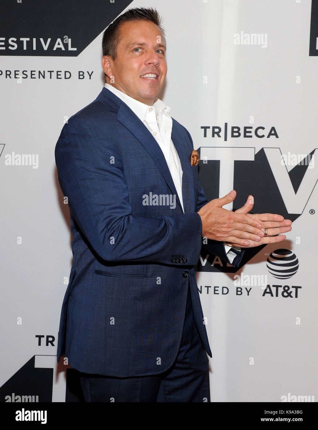New York, NY, USA. 22nd Sep, 2017. Christopher Long attends the Tribeca ...