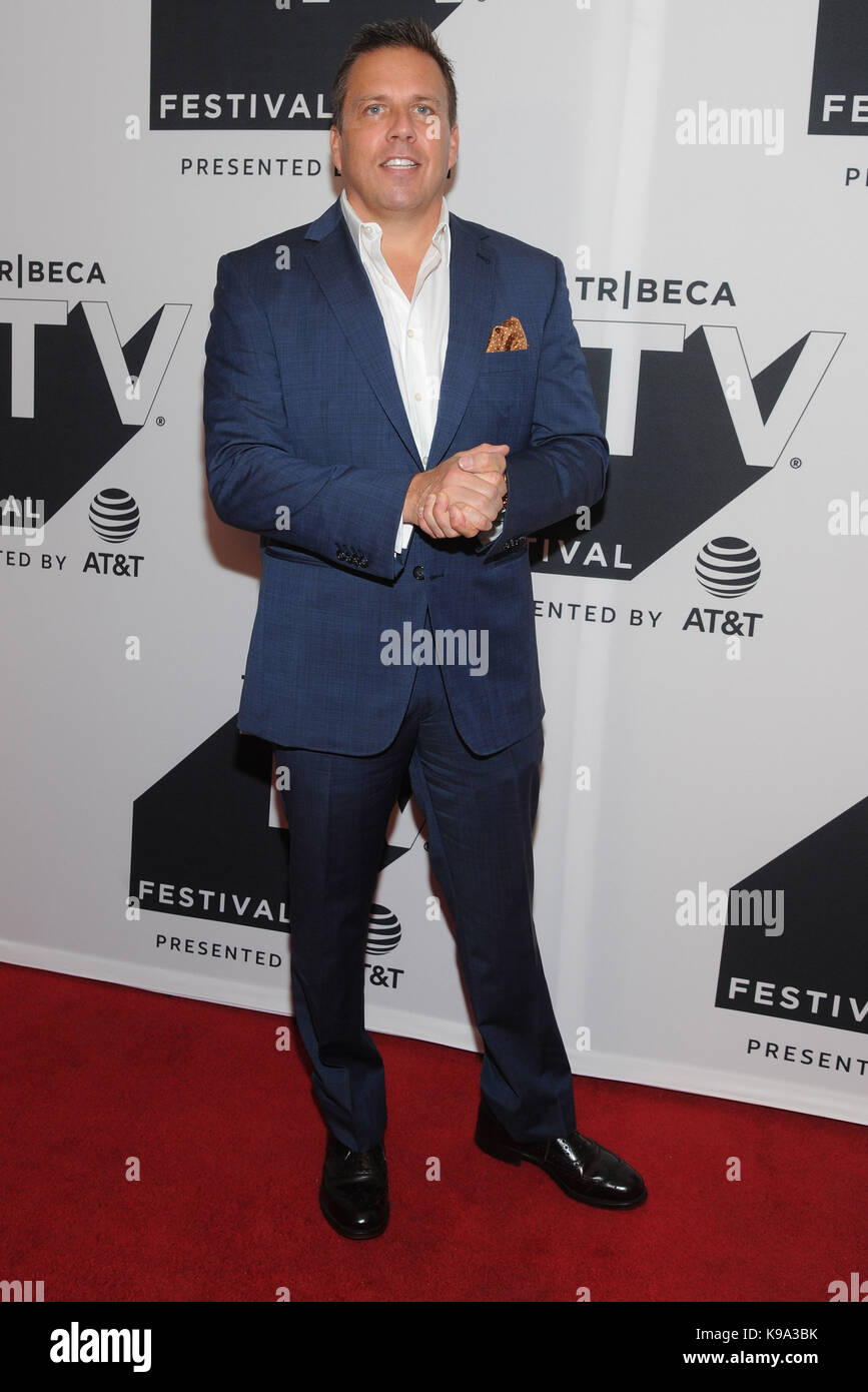 New York, NY, USA. 22nd Sep, 2017. Christopher Long attends the Tribeca ...