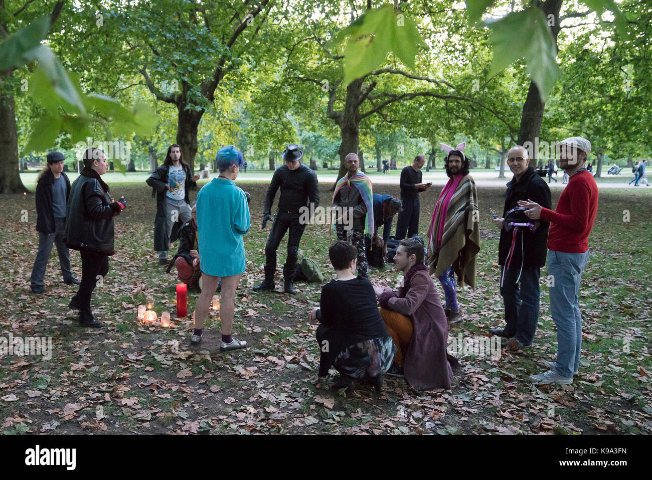 September 22nd, 2017, London, United Kingdom: The Radical Faeries of ...