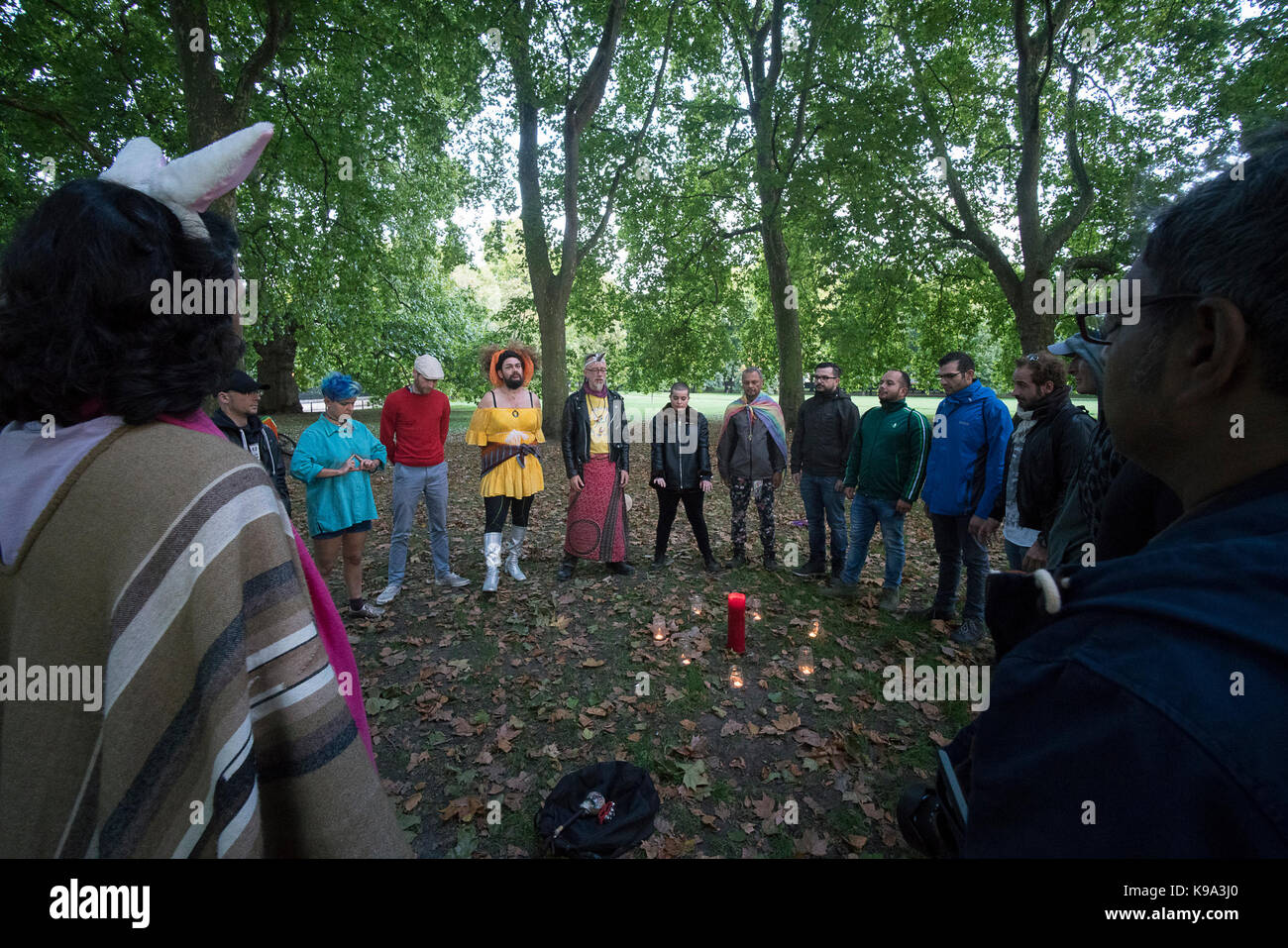 September 22nd, 2017, London, United Kingdom: The Radical Faeries of ...