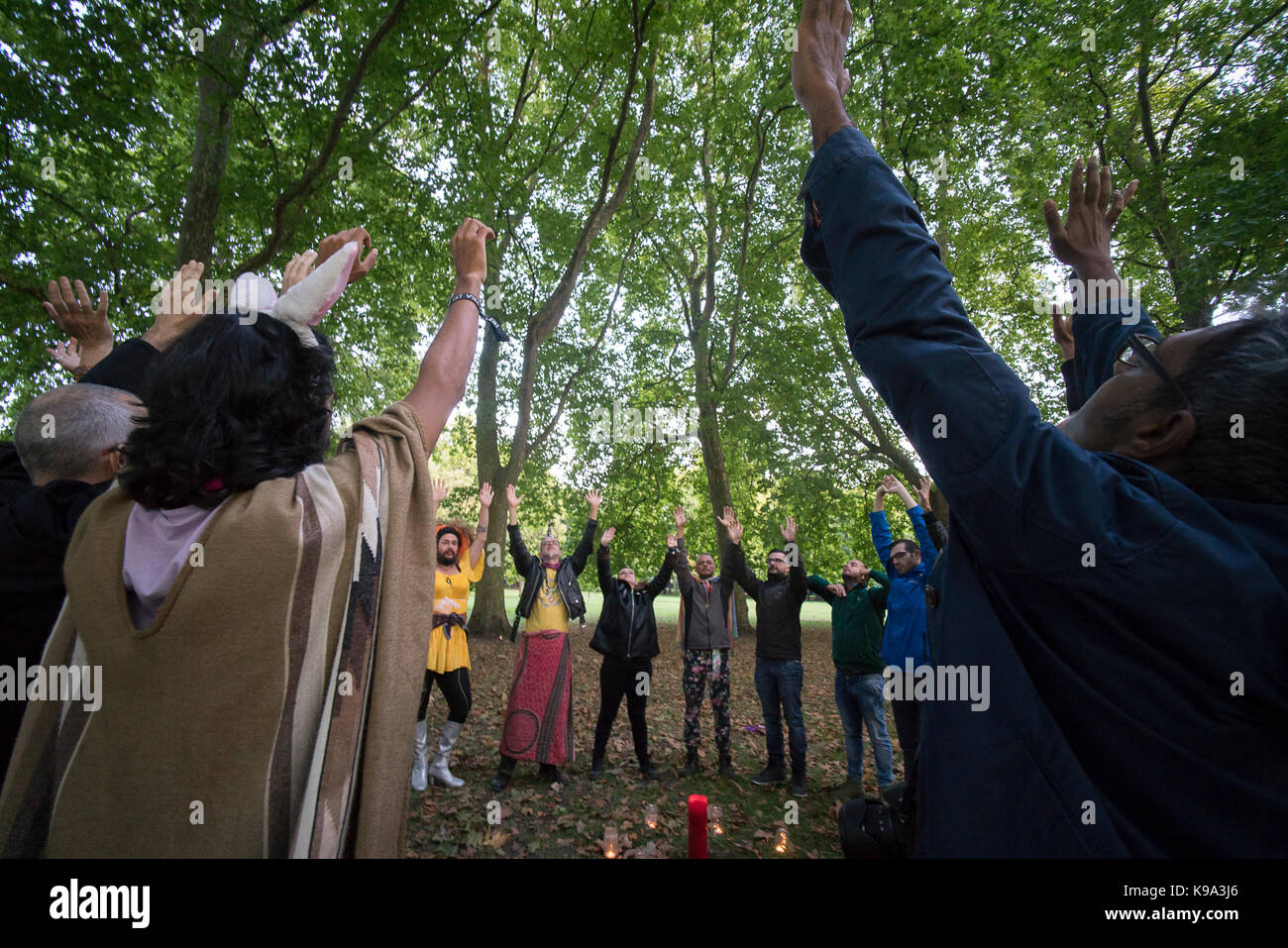September 22nd, 2017, London, United Kingdom: The Radical Faeries of ...