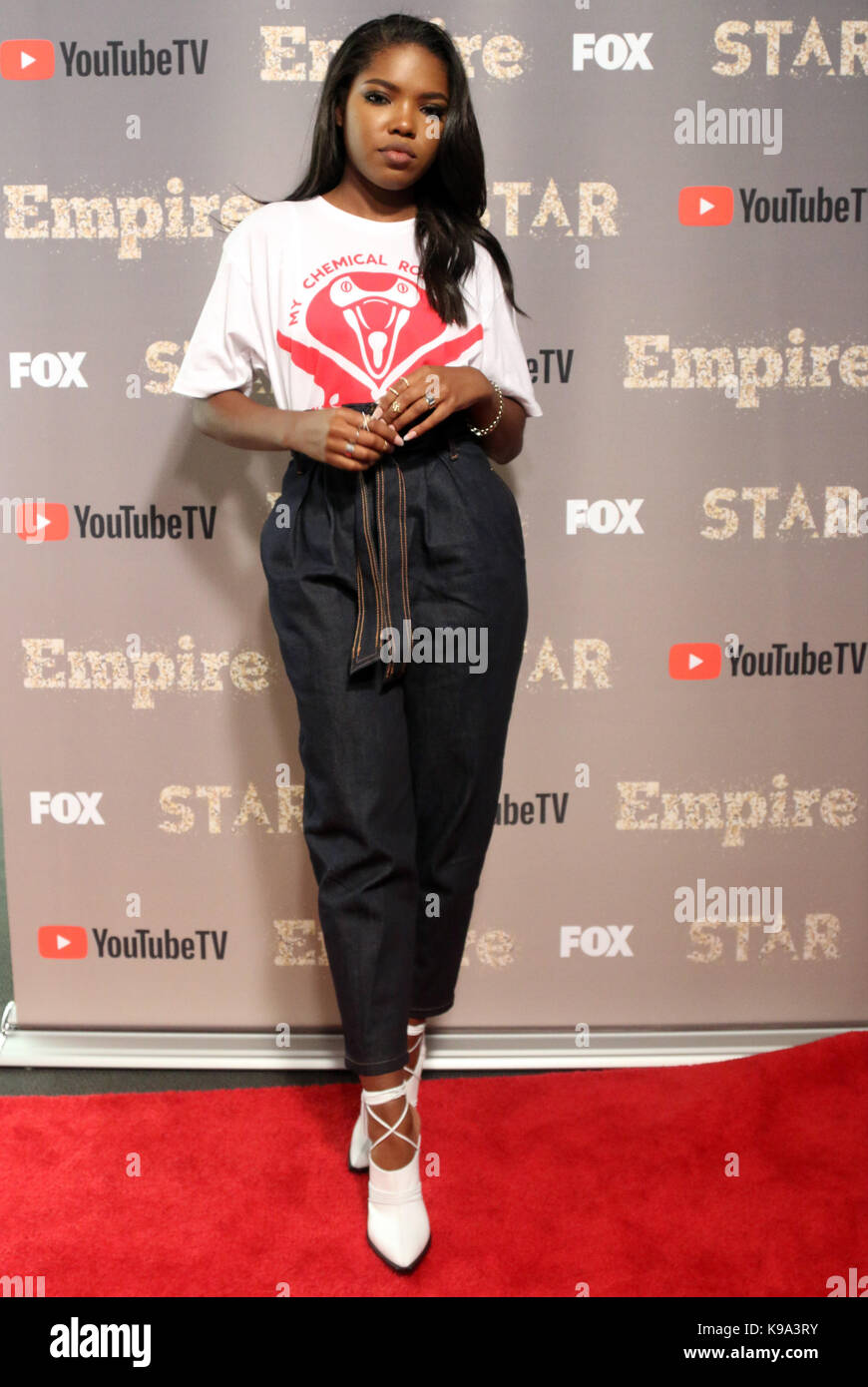 New York, NY, USA. 22nd Sep, 2017. Ryan Destiny at the exclusive ...