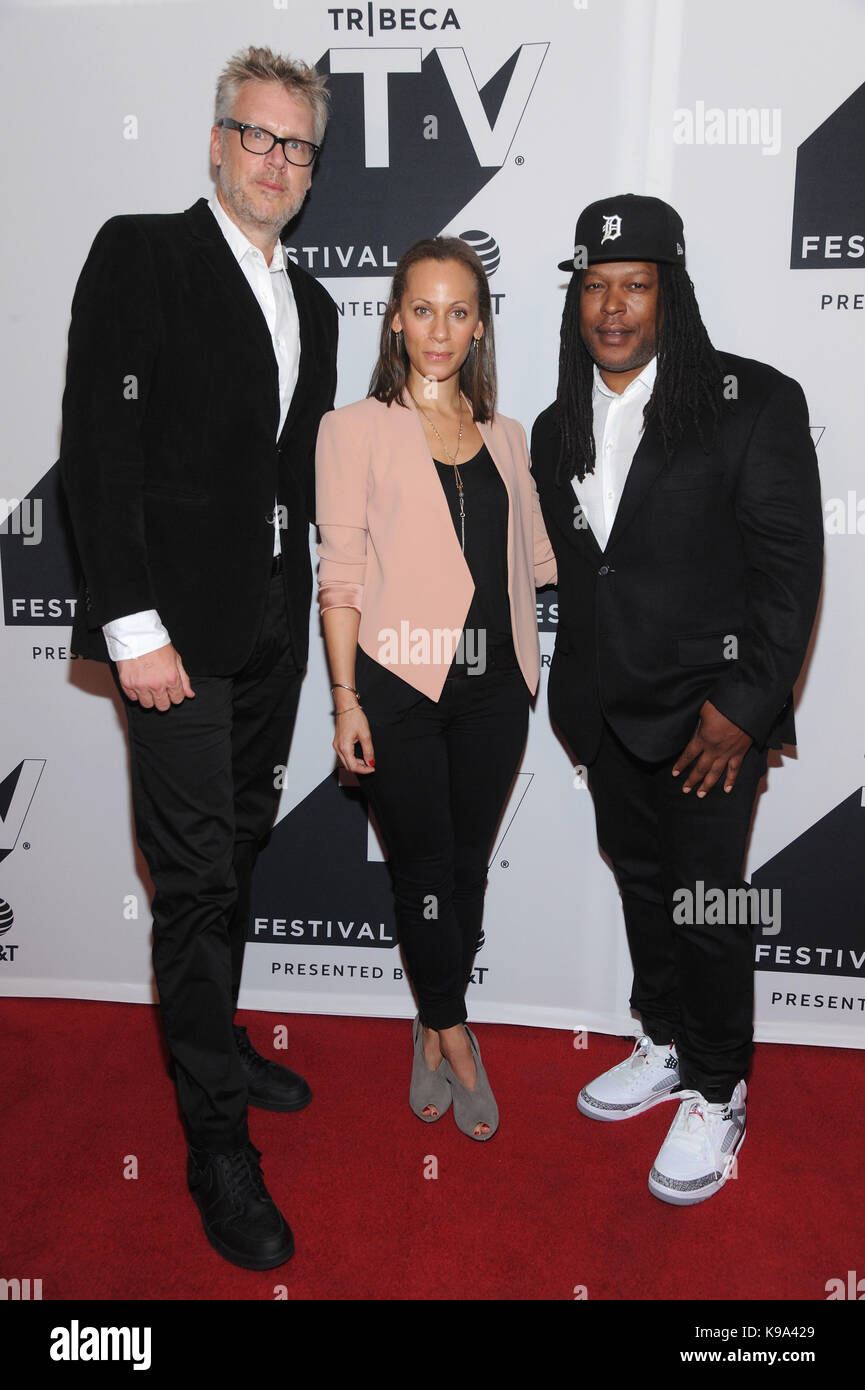 New York, NY, USA. 22nd Sep, 2017. Jon Sinclair, Keayr Braxton and ...