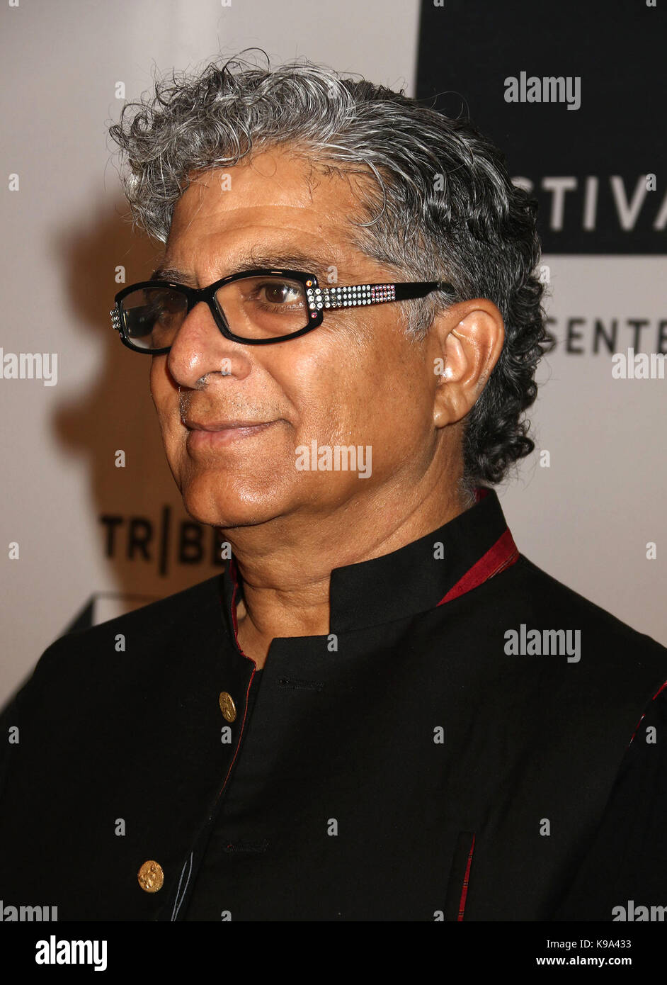 New York, New York, USA. 22nd Sep, 2017. DEEPAK CHOPRA attends the ...