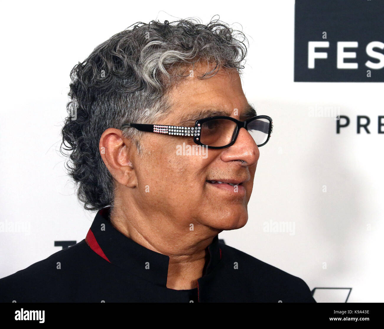 New York, New York, USA. 22nd Sep, 2017. DEEPAK CHOPRA attends the ...