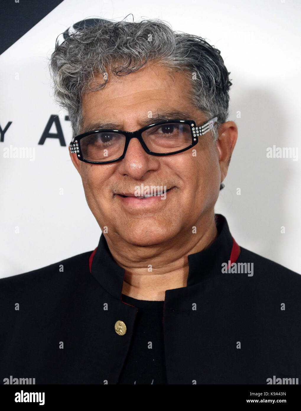 New York, New York, USA. 22nd Sep, 2017. DEEPAK CHOPRA attends the ...
