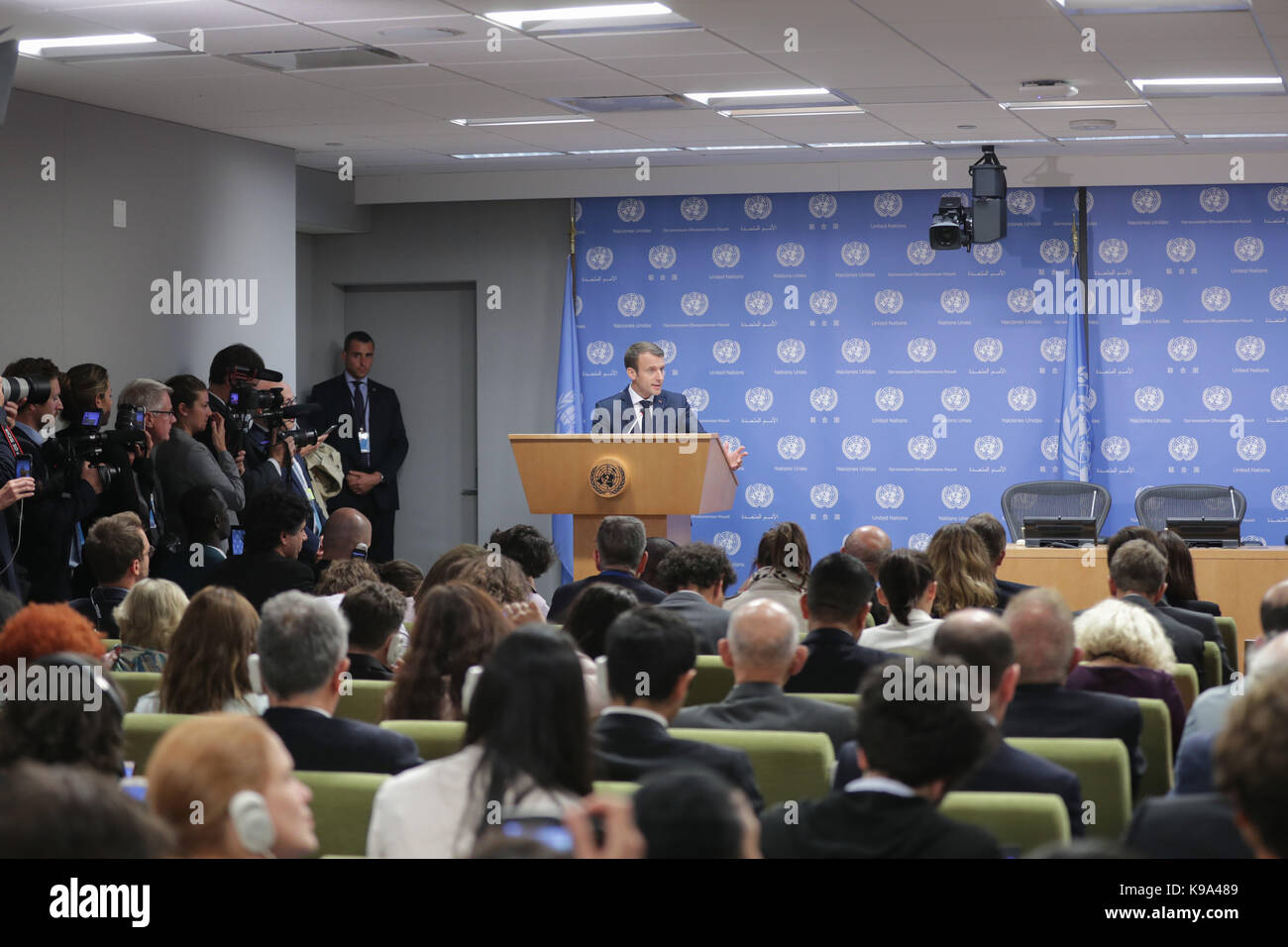 New York, NY, USA. 19th Sep, 2017. United Nations, New York, USA ...