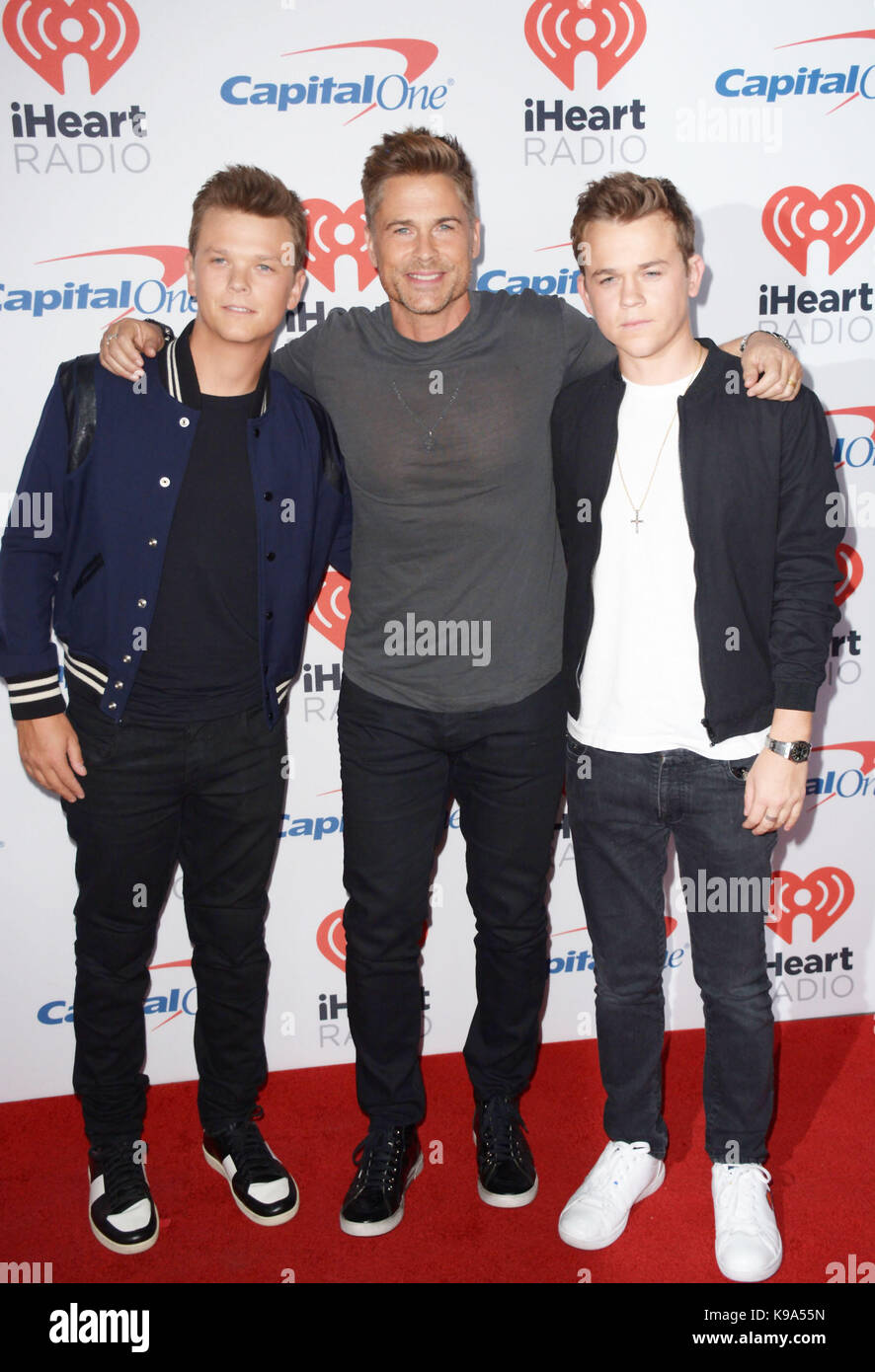 Las Vegas, Nevada, USA. 22nd Sep, 2017. Matthew Lowe, Rob Lowe and john ...