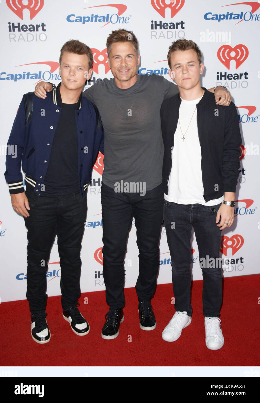 Las Vegas, Nevada, USA. 22nd Sep, 2017. Matthew Lowe, Rob Lowe and john ...