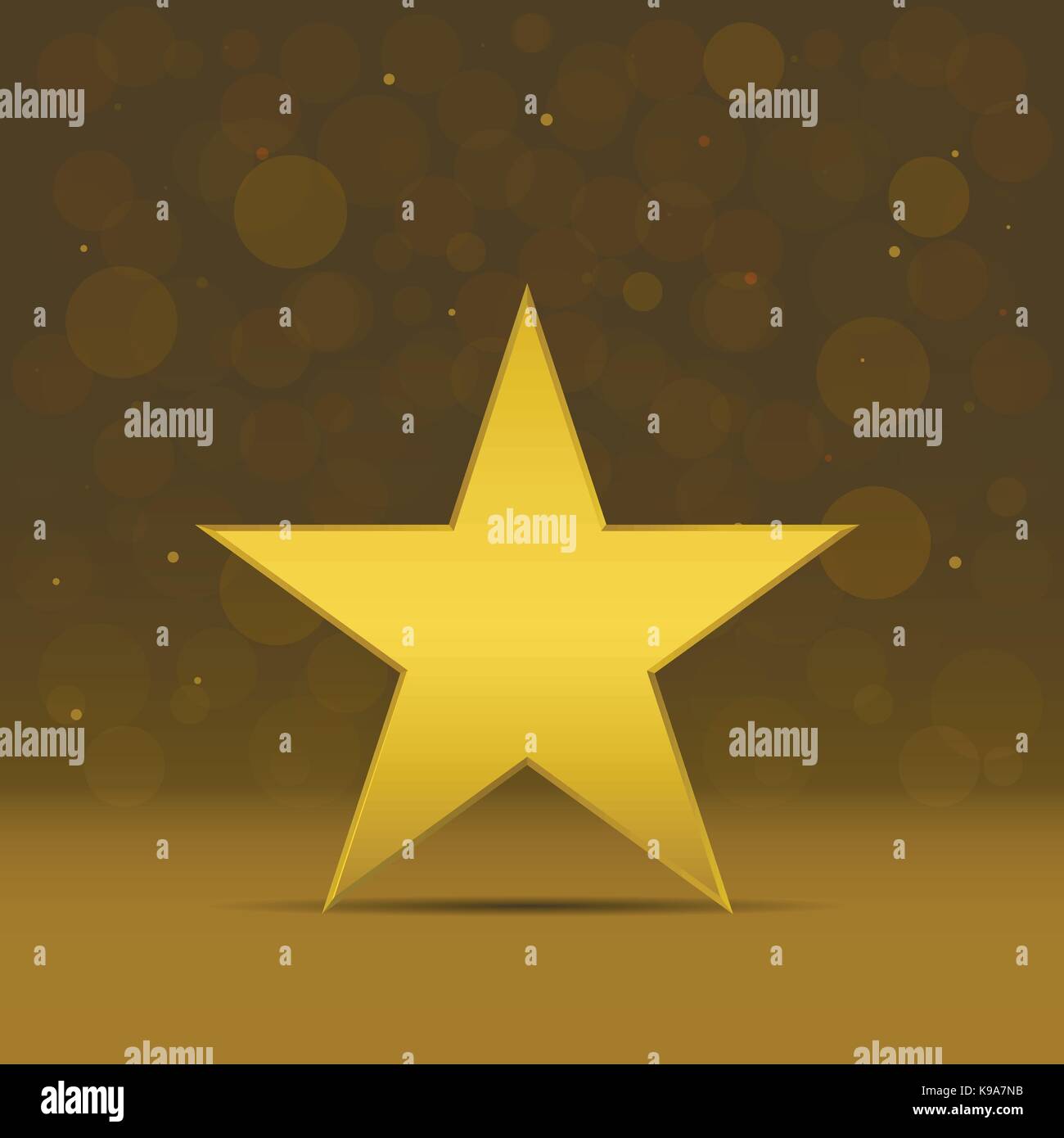 Golden star symbol Stock Vector Image & Art - Alamy