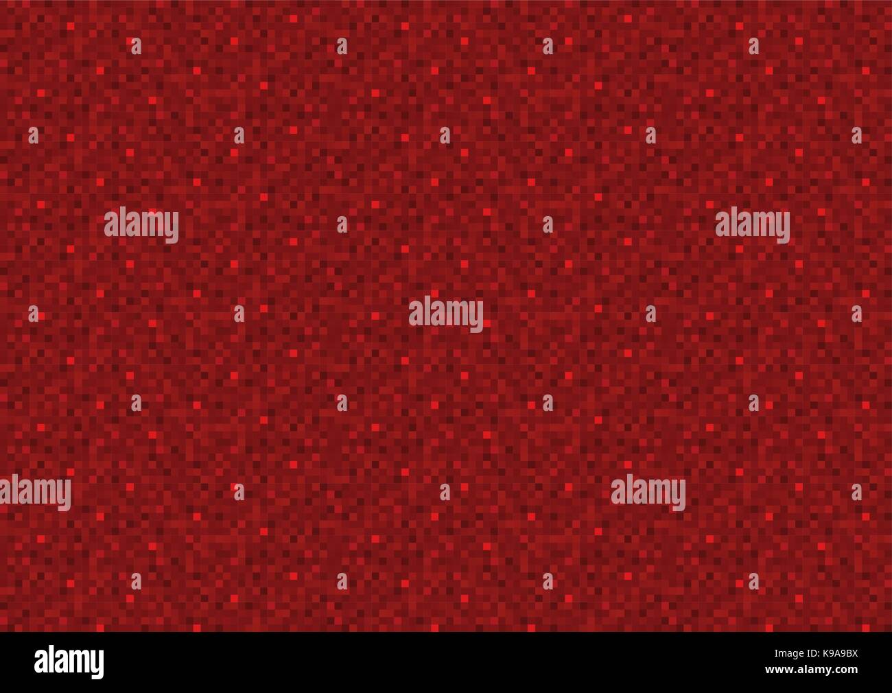 Red Pixel Background Stock Vector Image & Art - Alamy