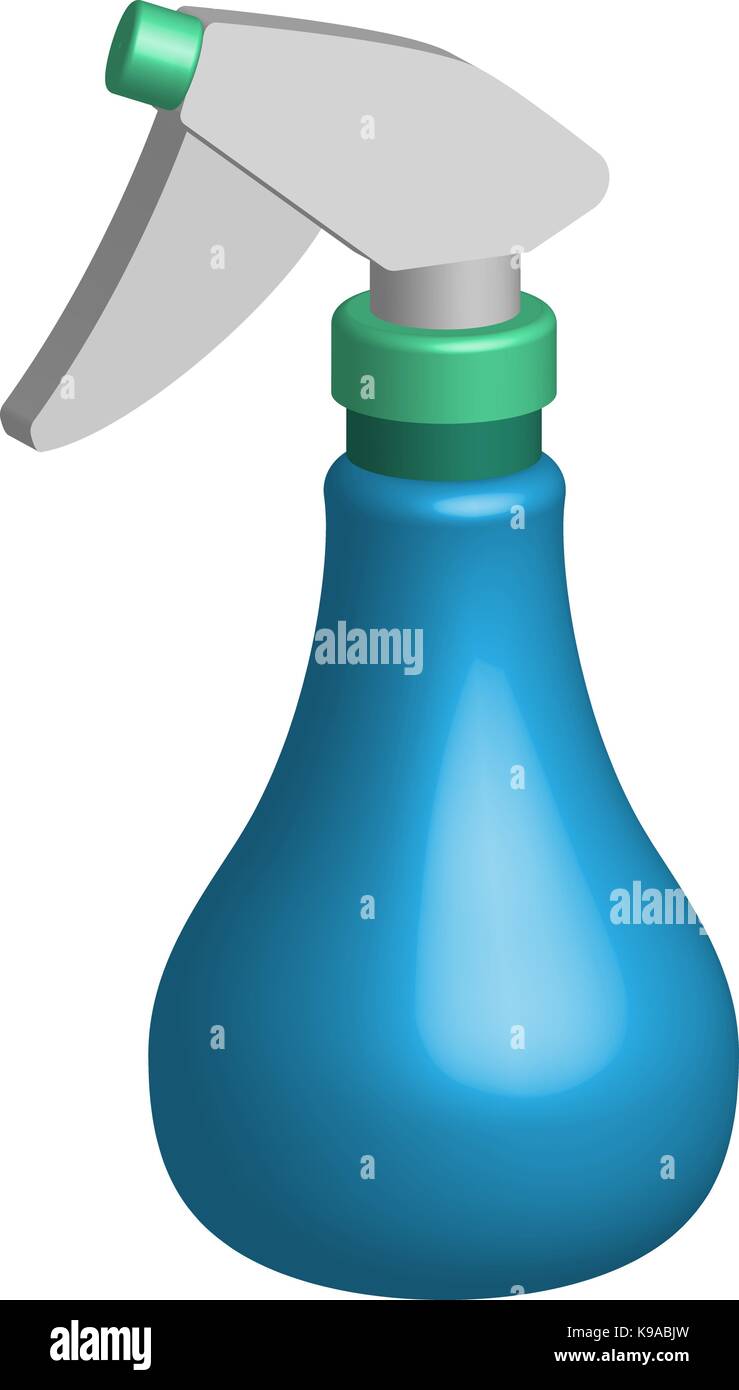 Object spray bottle in 3D, vector Stock Vector Image & Art - Alamy