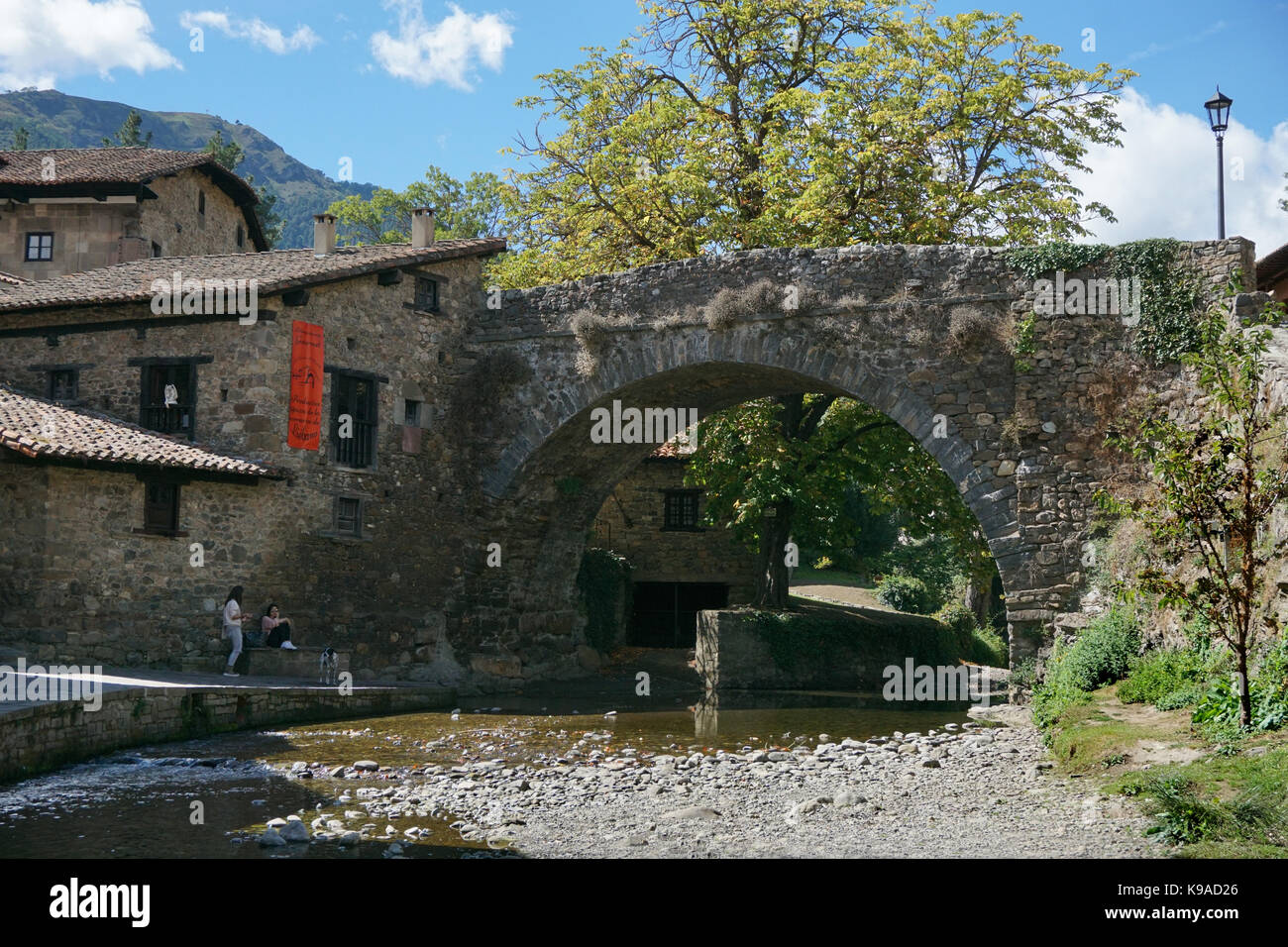 Potes.a municipality in the autonomous community of Cantabria in Spain ...
