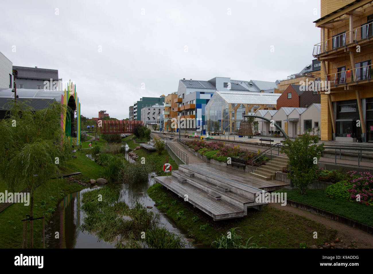 Vallastaden, urban living expo in Linköping, Sweden Stock Photo - Alamy