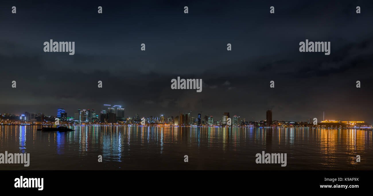 Luanda by Night Stock Photo - Alamy