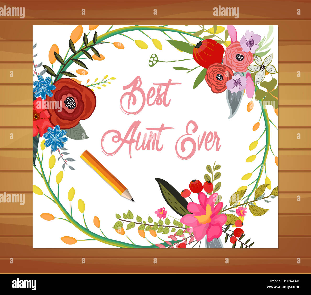 Happy birthday aunt hi-res stock photography and images - Alamy