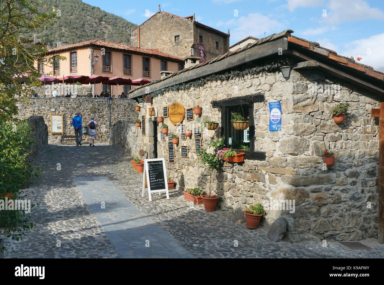 Potes.a municipality in the autonomous community of Cantabria in Spain ...
