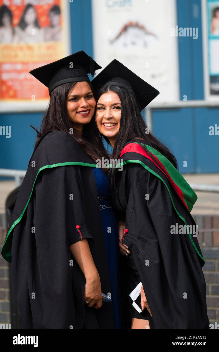 Higher Education in the UK: Two women Aberystwyth University students ...