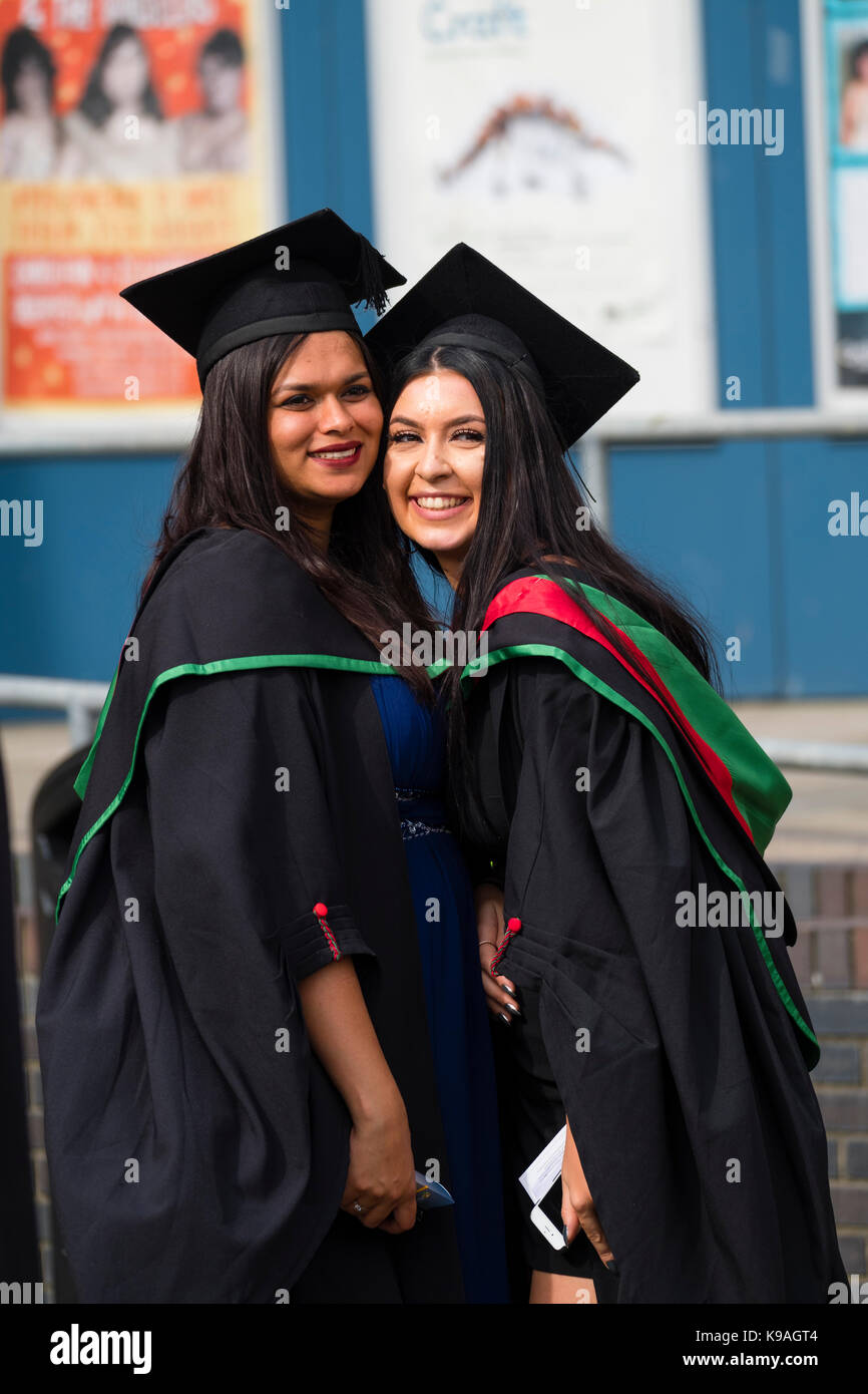 Higher Education in the UK: Two women Aberystwyth University students ...