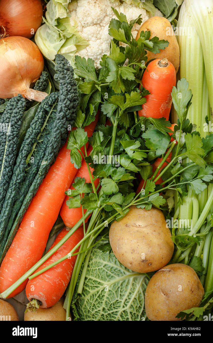 fresh vegetables background Stock Photo - Alamy