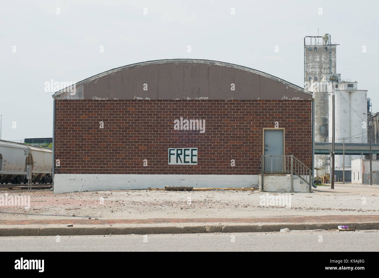 Building structure in Fremont, Nebraska, USA Stock Photo - Alamy