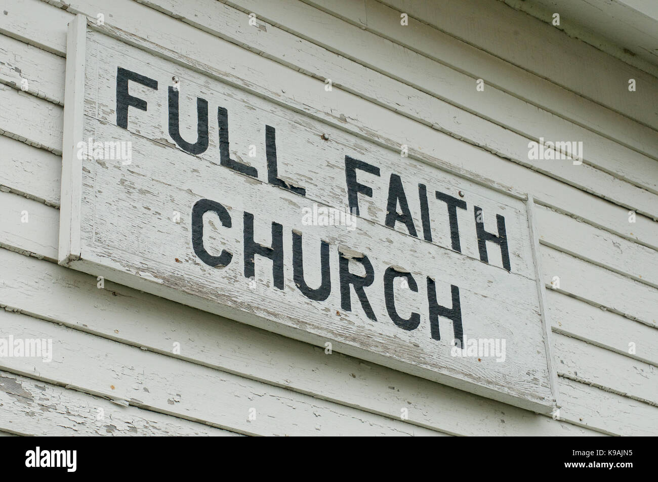The Full Faith church in Pacific Junction, Mills County, Iowa, USA ...