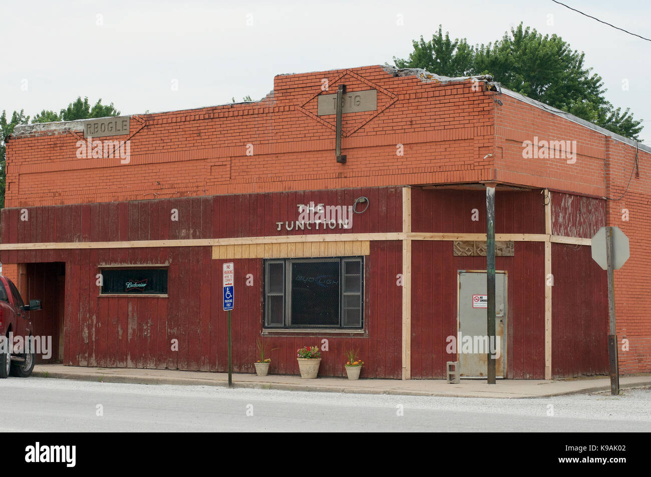 The Junction bar in Pacific Junction, Mills County, Iowa, USA Stock ...