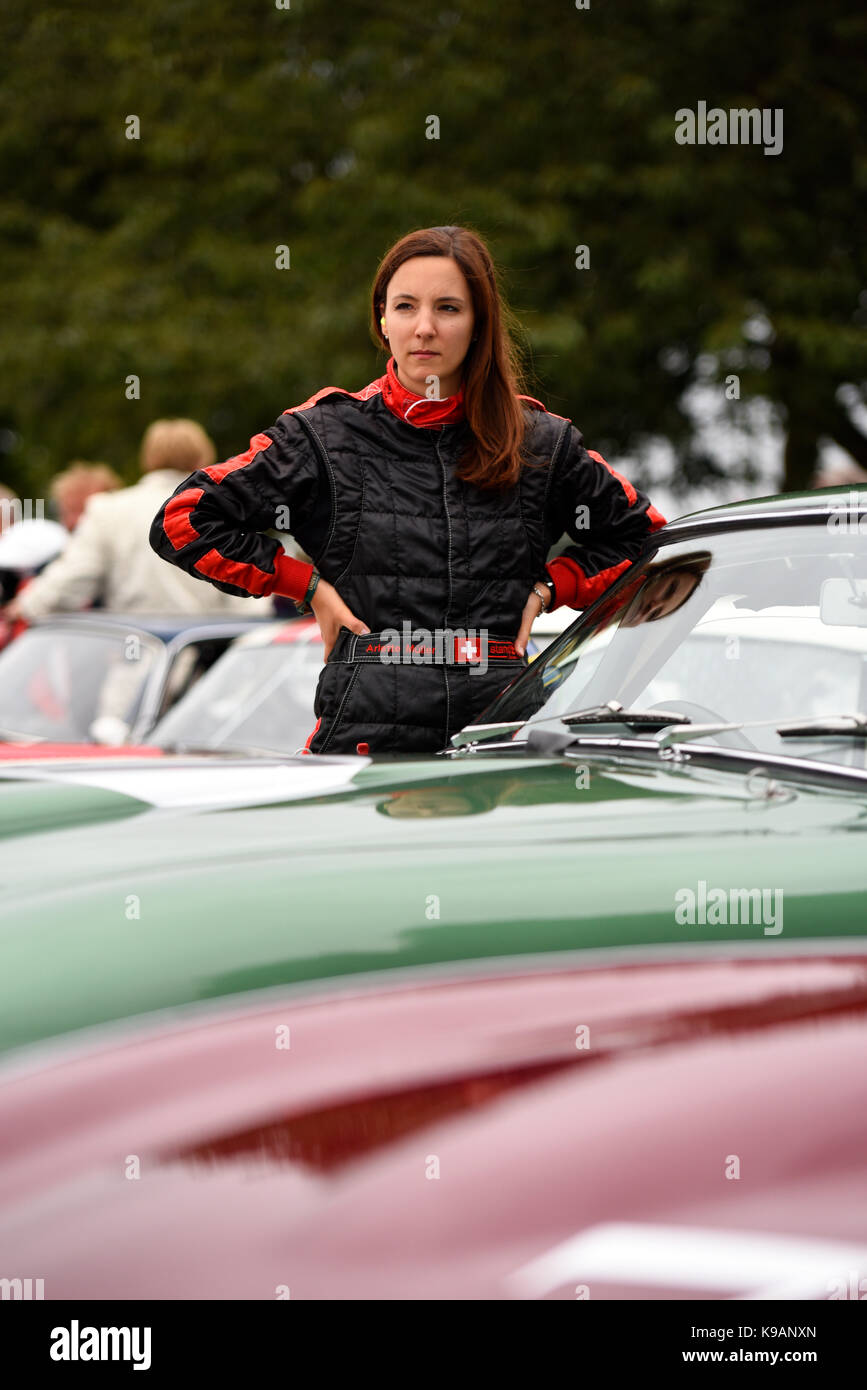 Female racing driver hi-res stock photography and images - Alamy