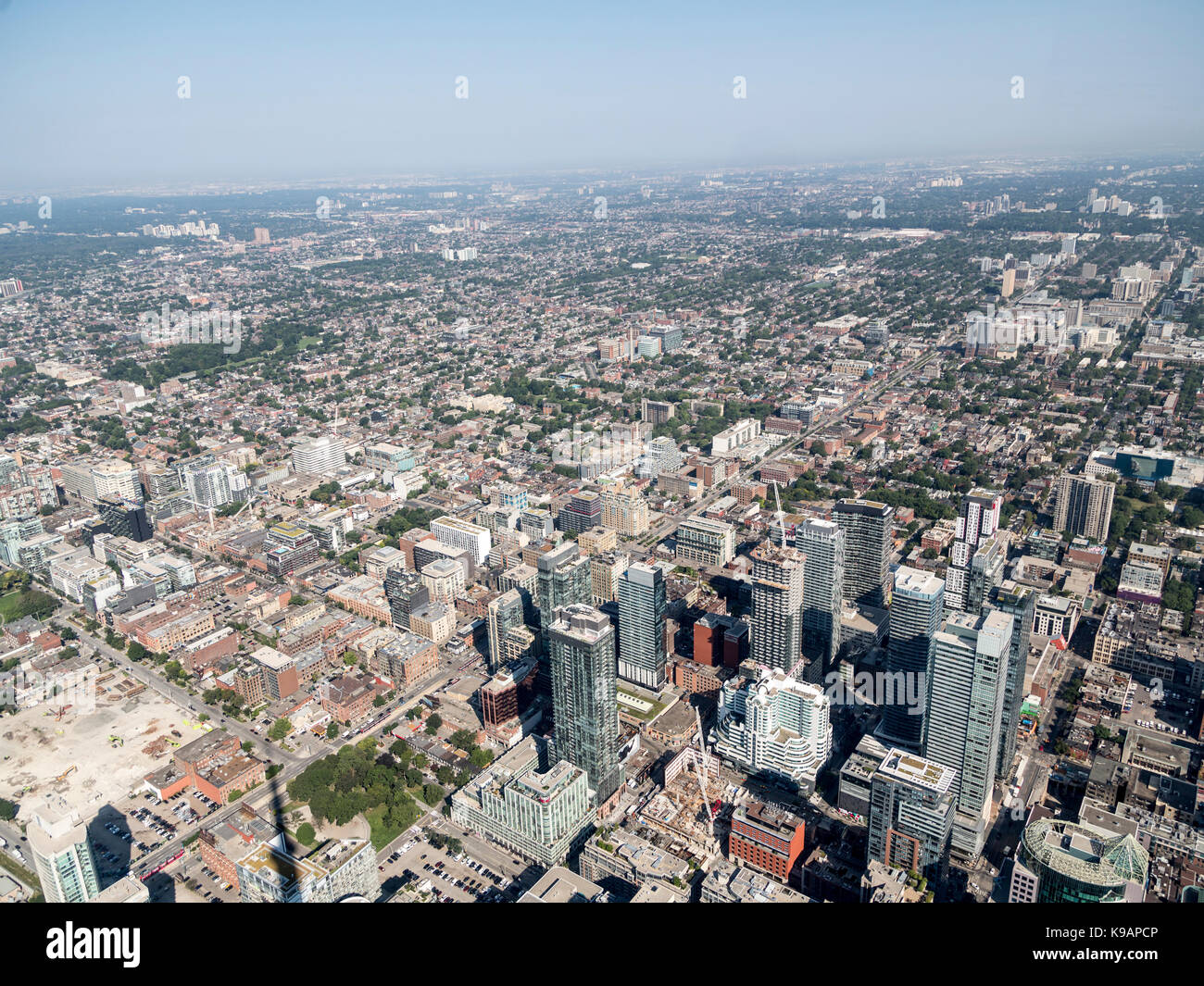 views of Toronto from the heights Stock Photo - Alamy